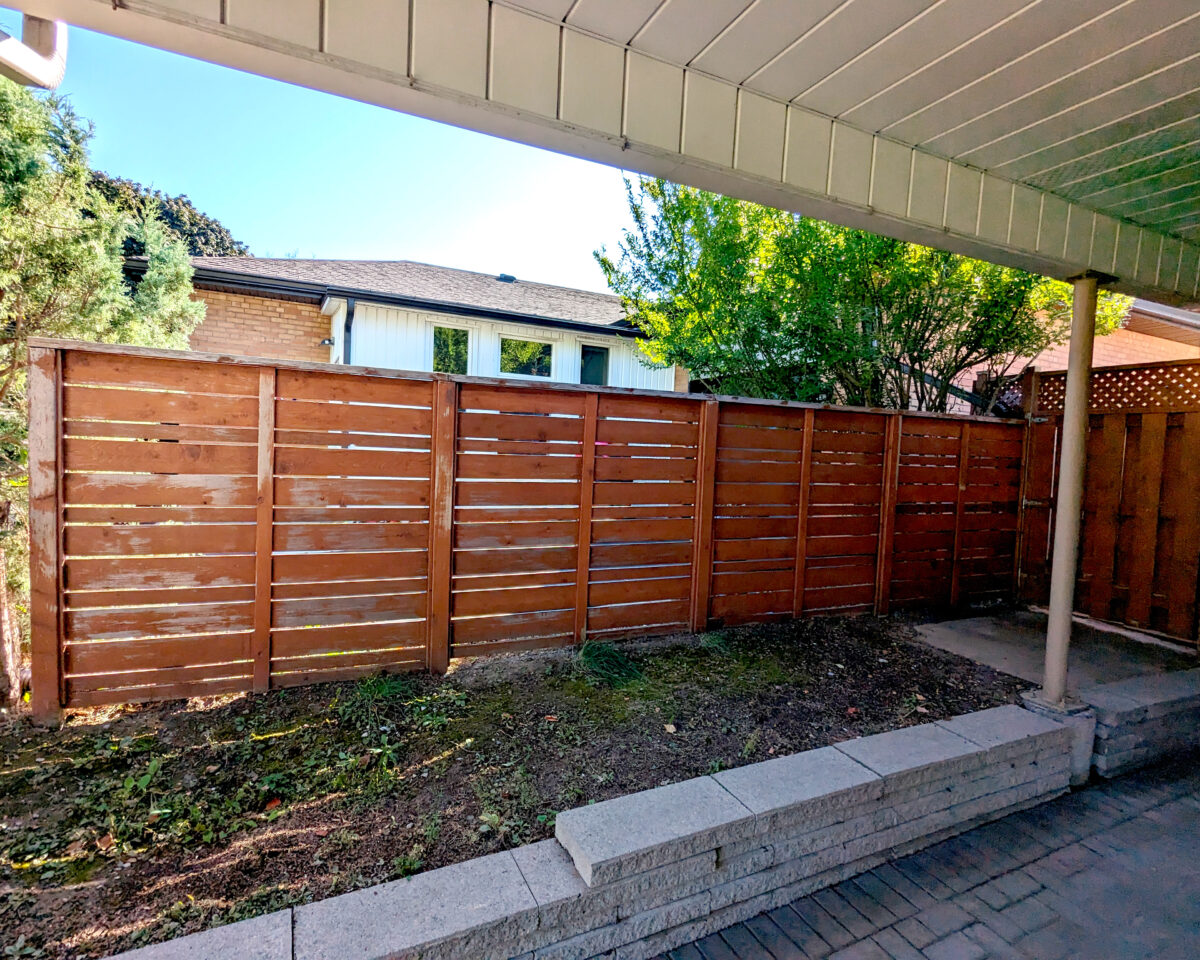 Fence Staining and Painting | Exterior Wood Restoration in Toronto