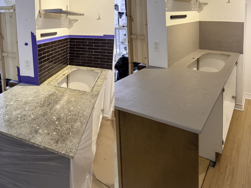 Microcement Kitchen: A Seamless, Modern, Mediterranean Oasis